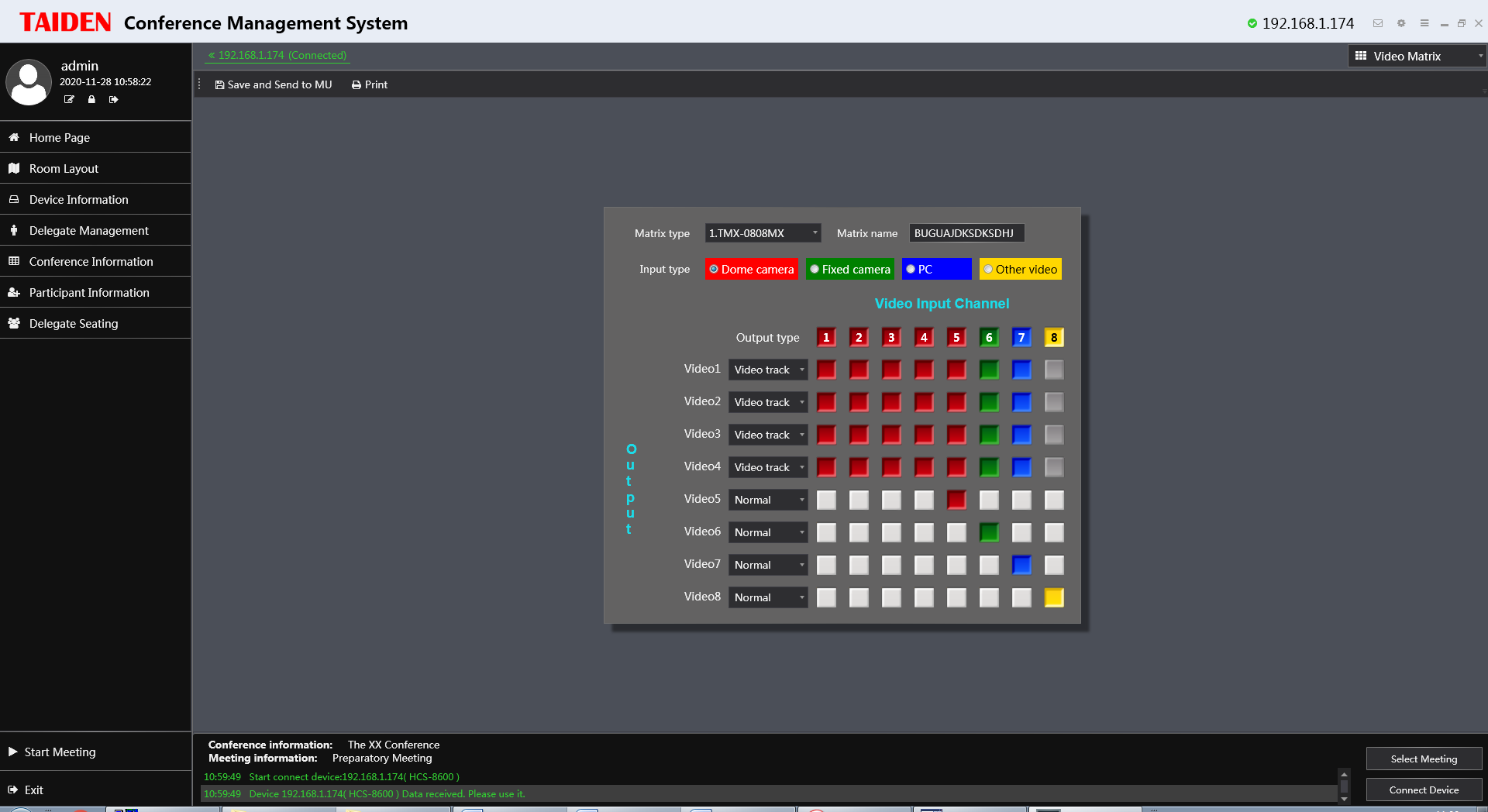 Video Tracking System - TAIDEN
